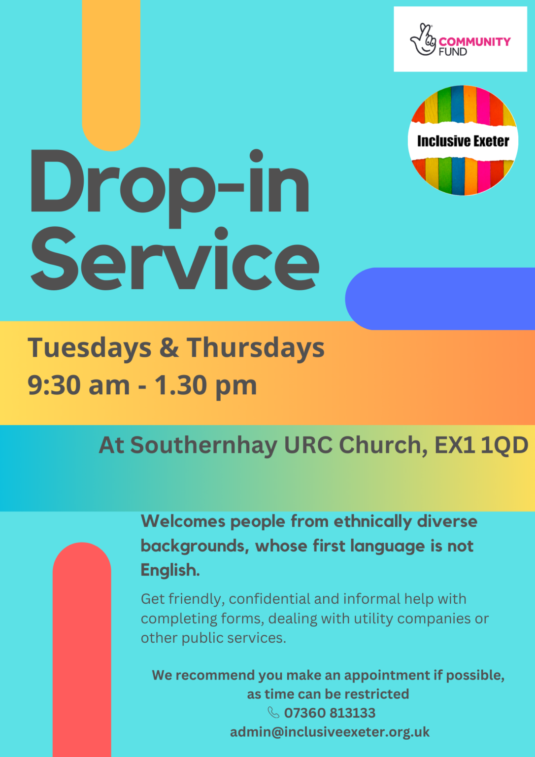Drop-In Support Service – Inclusive Exeter